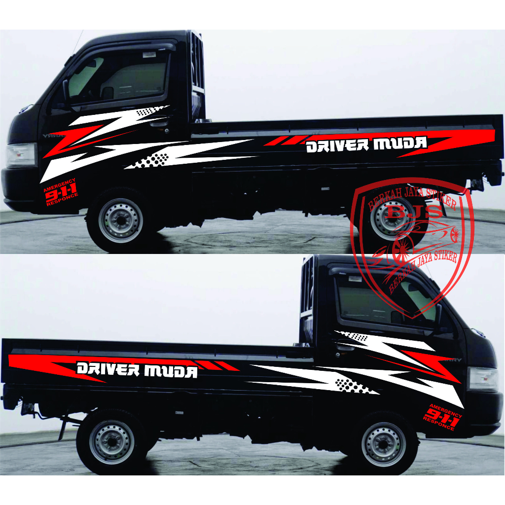 Jual STIKER MOBIL NEW CARRY ALL CARRY FUTURA STRIPING CUTTING STICKER ...