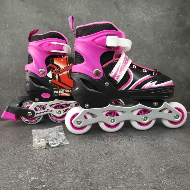 Jual Sepatu Roda Power Spin / Sepatu Roda Power Super B Anak Dan Dewasa ...