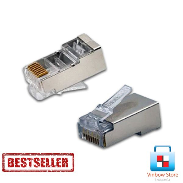 Jual RJ45 CAT6 METAL RV-TECH ANTI GAGAL ECERAN /PCS | Shopee Indonesia