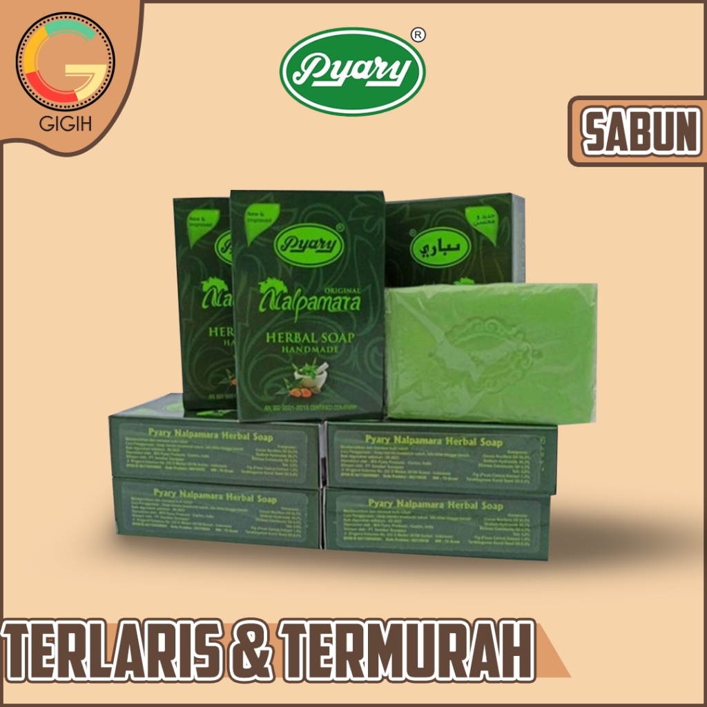 Jual PYARY NALPAMARA SABUN BATANG / HERBAL SOAP HANDMADE ORIGINAL | Shopee Indonesia