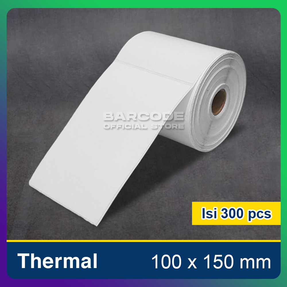 Jual Kertas Label Sticker Marketplace 100 X 150 MM / A6 Thermal ( 300 pcs) | Shopee Indonesia