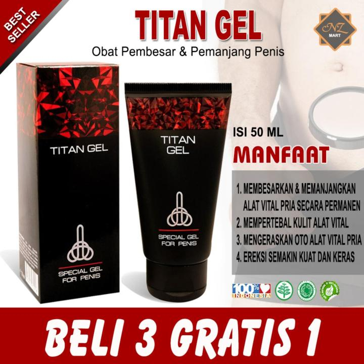 Jual Titan Gel Asli Original BPOM 3 Box | Shopee Indonesia