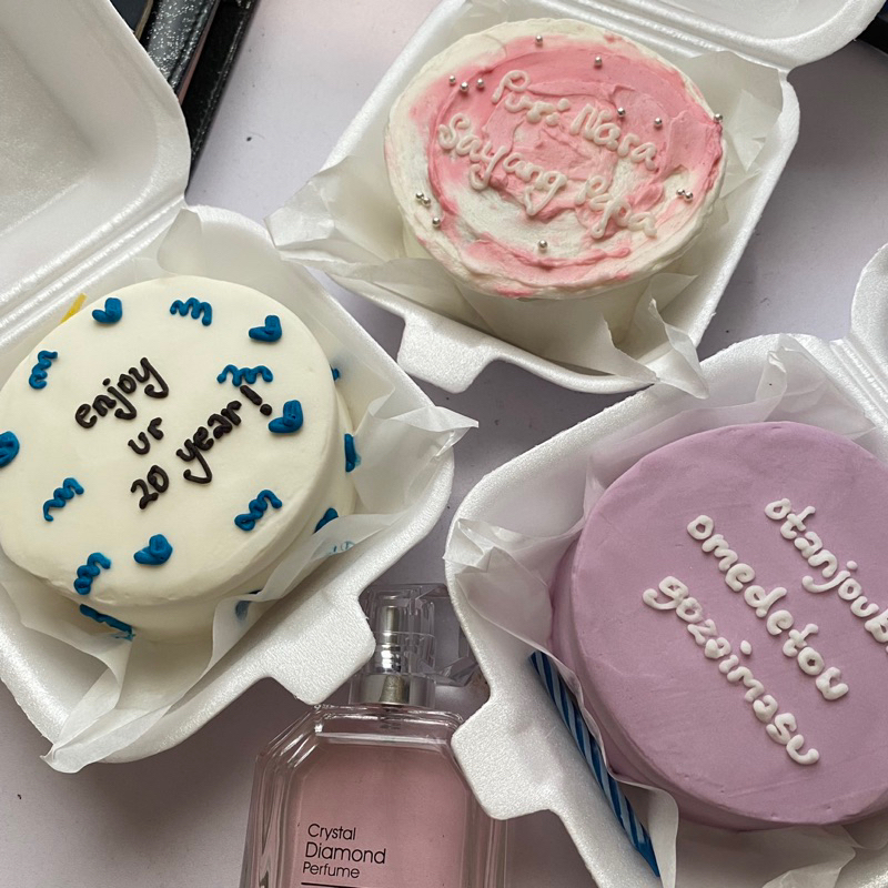 Jual READY STOCK BENTO CAKE 10cm SIMPEL RANDOM LUCU UGLY | Shopee Indonesia