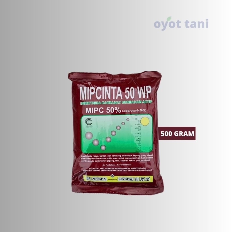 Jual Mipcinta 50WP 500gram (Original) | Insektisida Karbamat Bahan ...