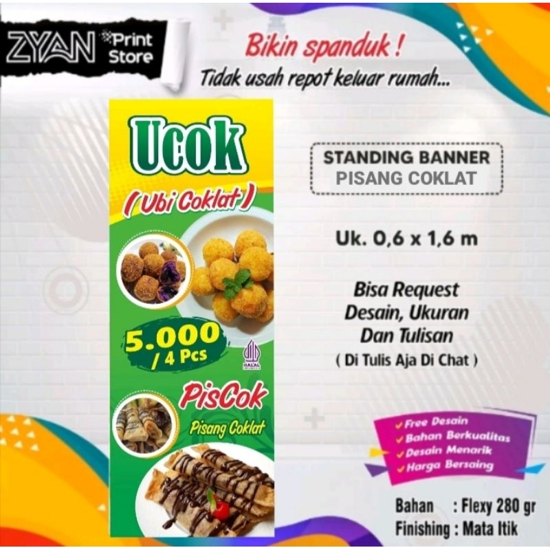 Jual SPANDUK BANNER PISCOK, JASUKE | Shopee Indonesia