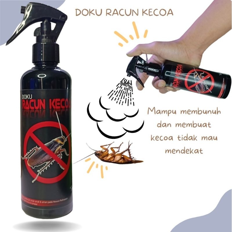 Jual PEMBASMI/PENGUSIR/PEMBUNUH KECOA ANTI KECOA - 250 ML TERMURAH ...