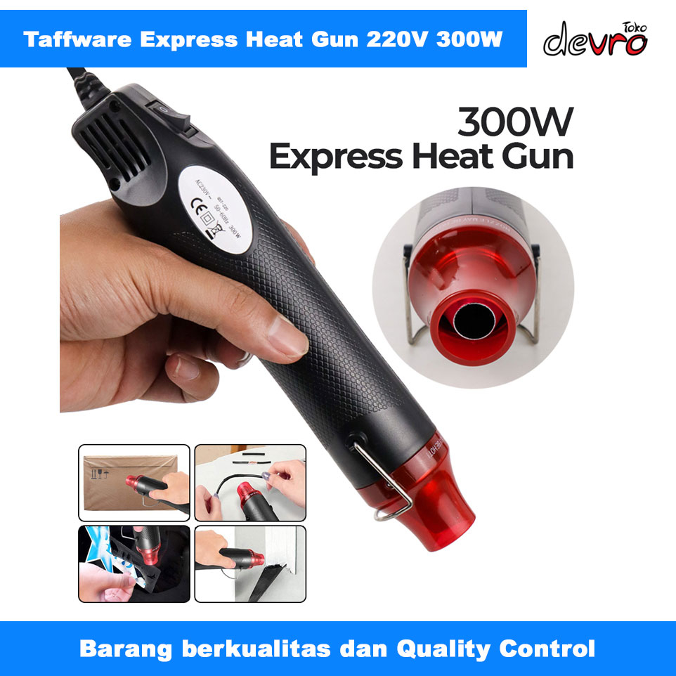 Jual Express Heat Gun Electric Hot Gun Vinyl 230V 300W - Heatgun ...
