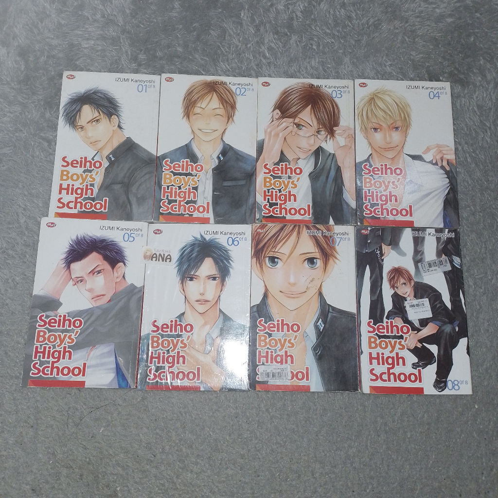 Jual Komik SET Seiho's Boys High School 1-8 Tamat (Izumi Kaneyoshi ...