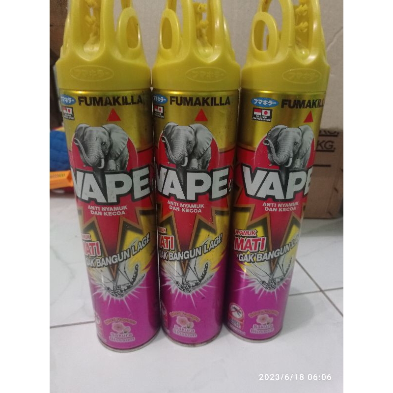 Jual Vape anti nyamuk dan kecoa 600ml | Shopee Indonesia