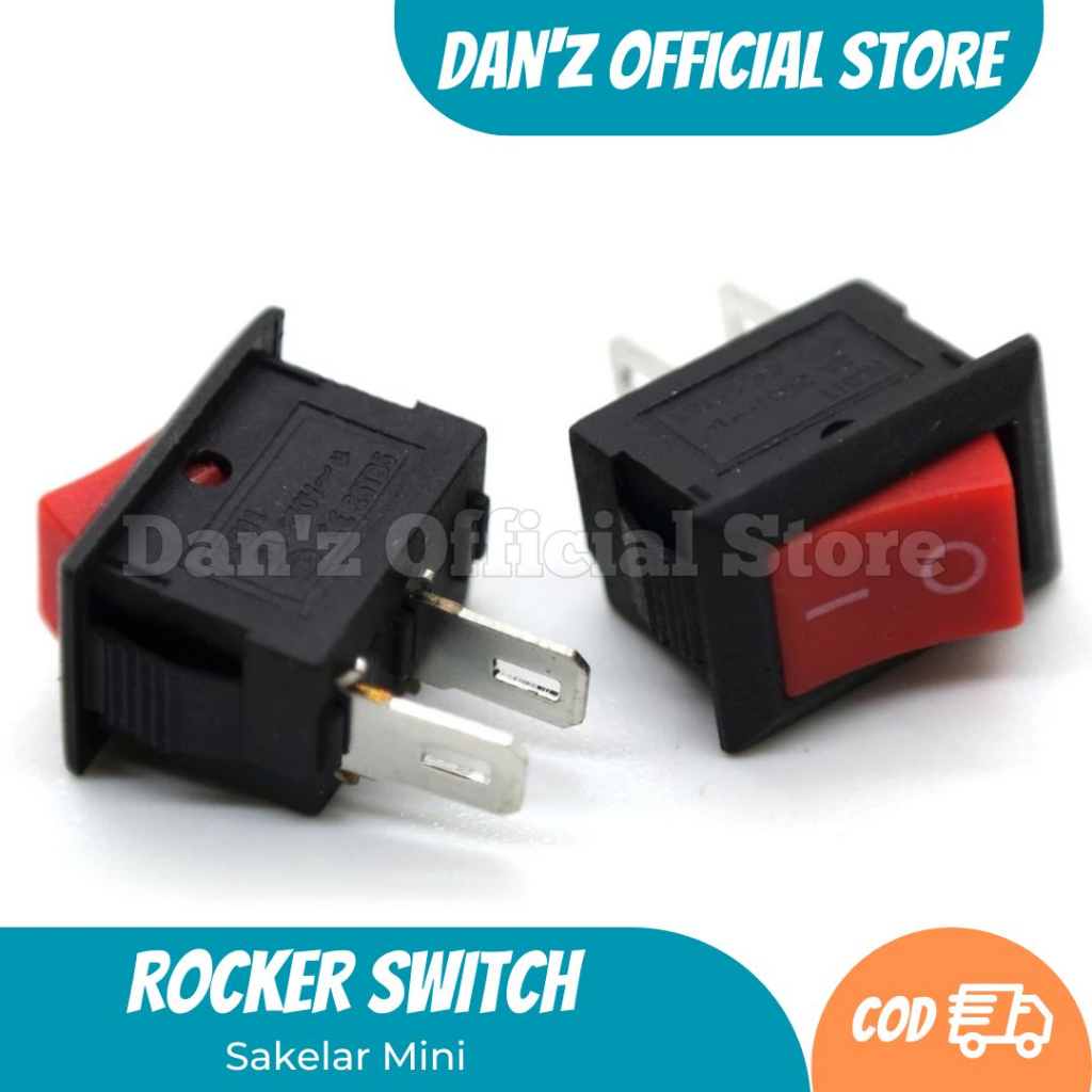 Jual Saklar On Off Mini Rocker Switch Kecil Sakelar Power On Off Mini ...