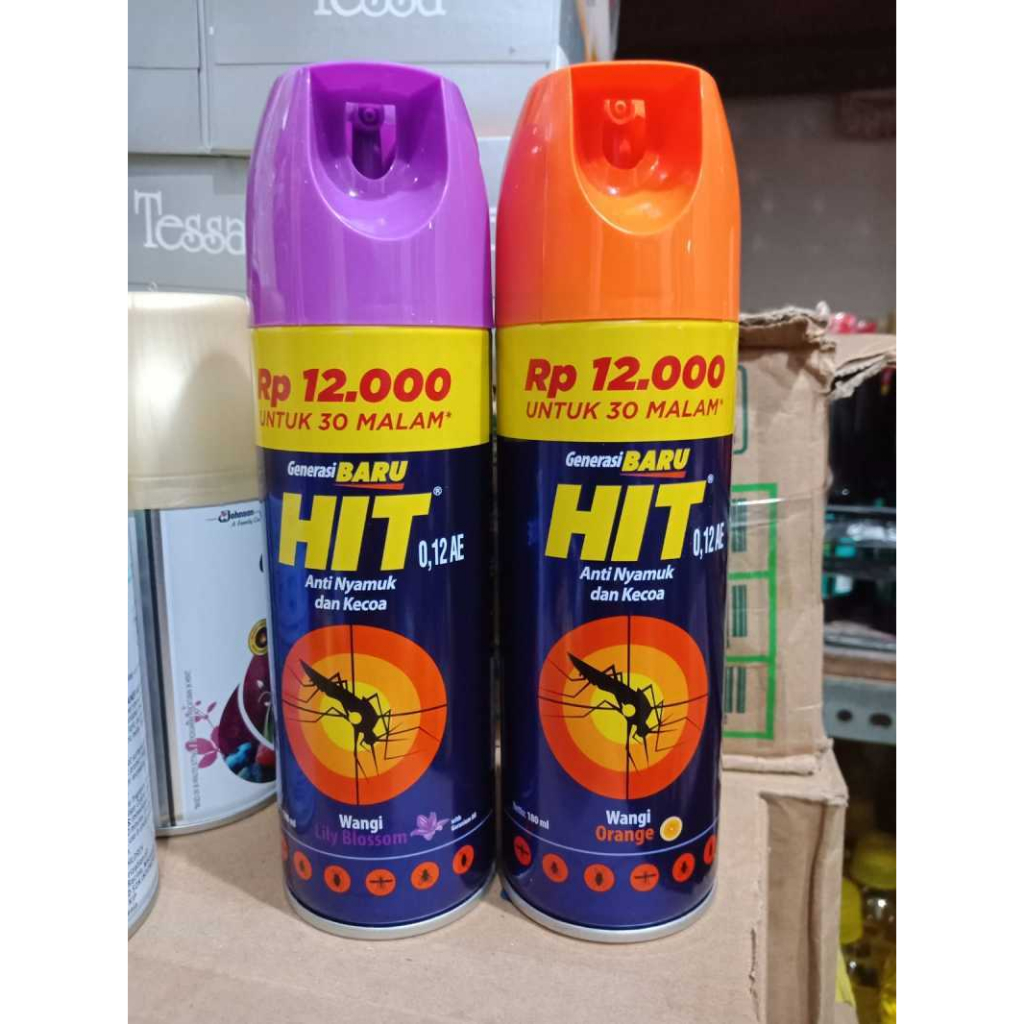 Jual Hit Aerosol 165ML Anti Nyamuk Anti Serangga Anti Kecoak Hit ...
