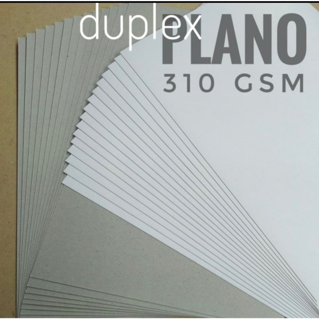 Jual 5 Rim Duplek Duplex 310 Gsm Ukuran Plano 79 Cm X 109 Cm | Shopee ...