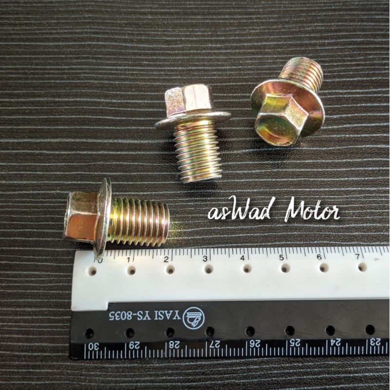 Jual 1PCS Baut Oli Yamaha universal bebek Matic / Baut Tap Oli ...
