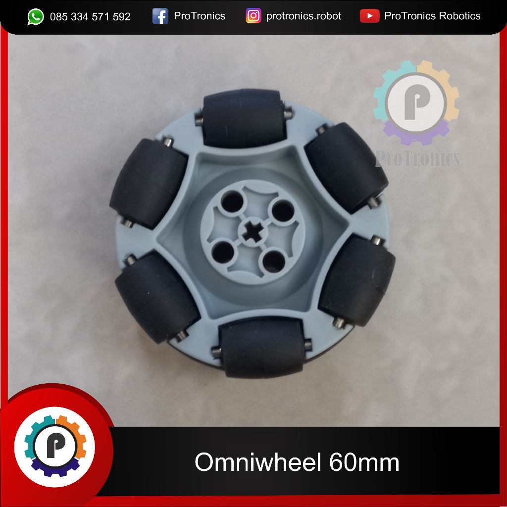 Jual Omni Wheel 60mm Omnidirectional Omniwheel | Shopee Indonesia