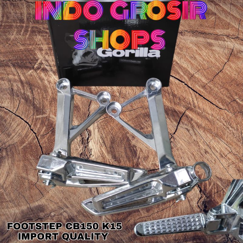 Jual Footstep step cbr 650 import cocok buat custom cb 100 cb racing gl ...