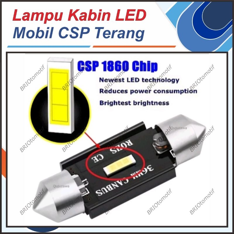 Jual LAMPU LED PLAFON KABIN MOBIL KAPSUL CSP SUPER TERANG 31 MM AVANZA ...