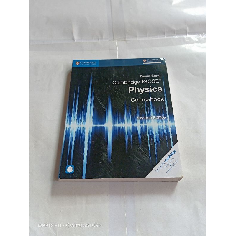Jual BUKU CAMBRIDGE IGCSE PHYSICS COURSEBOOK DAVID SANG | Shopee Indonesia