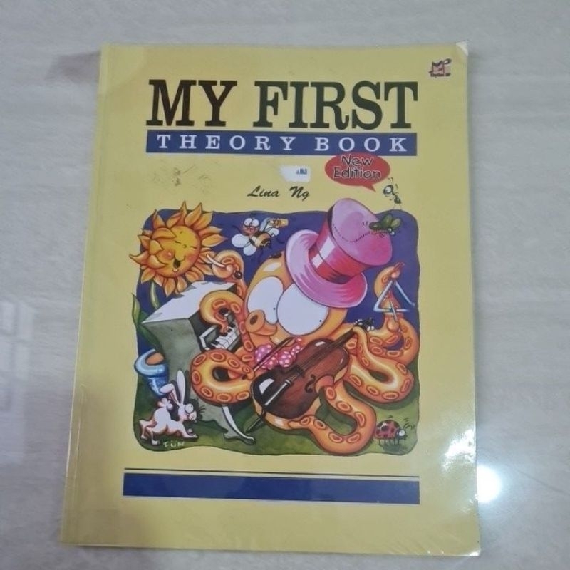 Jual Buku pelajaran musik anak MY FIRST THEORY Book by Lina Ng preloved ...