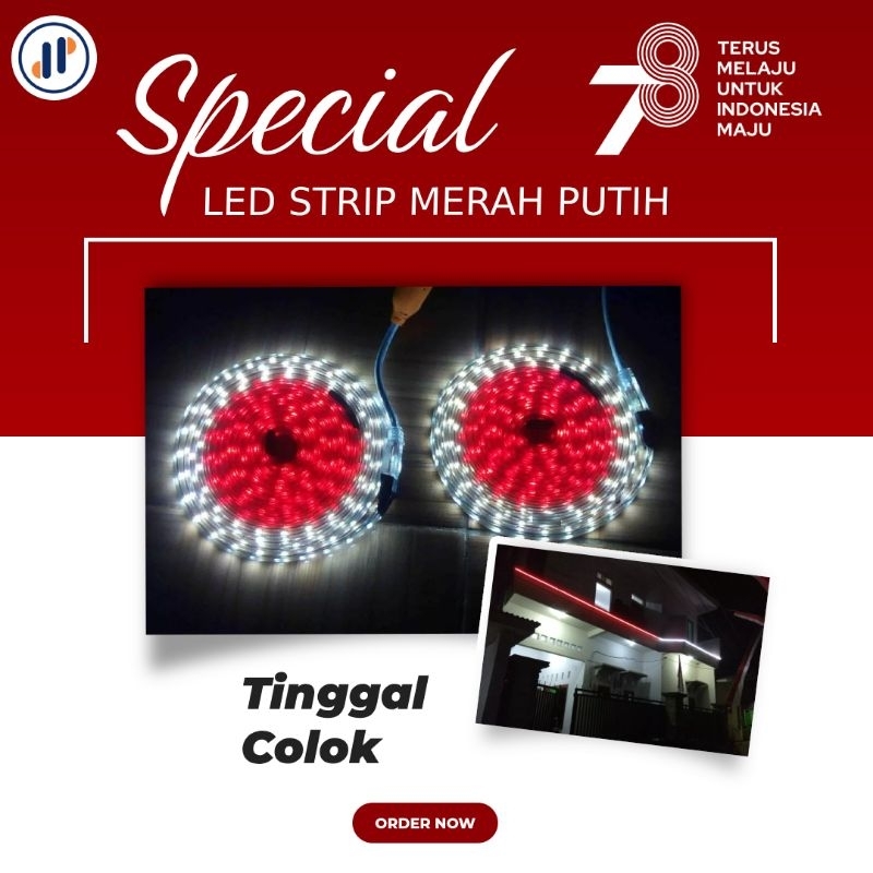 Jual LED STRIP MERAH PUTIH SPESIAL HUT RI / LED STRIP SMD 5050 MERAH ... Jual LED STRIP MERAH PUTIH SPESIAL HUT RI / LED STRIP SMD 5050 MERAH ...
