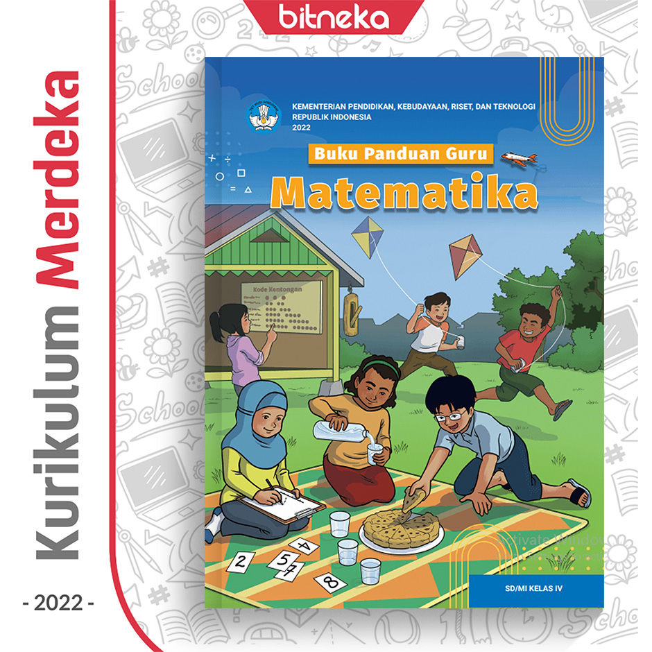 Jual Buku Panduan Guru Matematika (Baru) untuk SD/MI Kelas 4 Kurikulum Merdeka Kurmer | Shopee ...