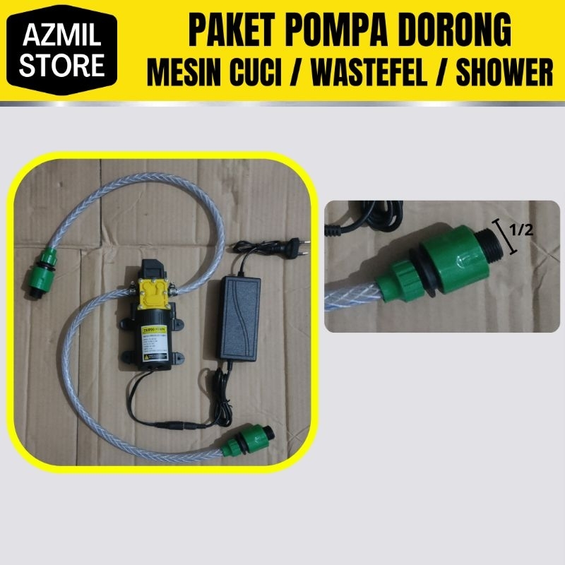 Jual Pompa Dorong Water Heater / Shower / Mesin Cuci / Wastafel ...