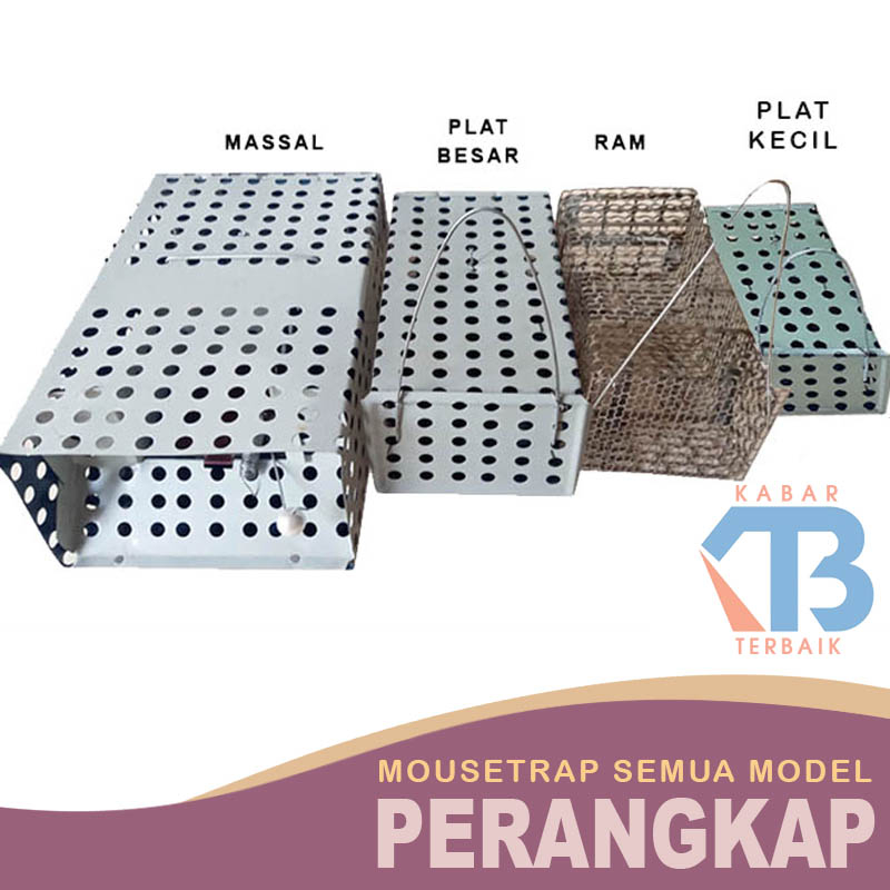 Jual Perangkap Tikus Menjebak Tikus Mouse Trap Kandang Jebakan Curut ...