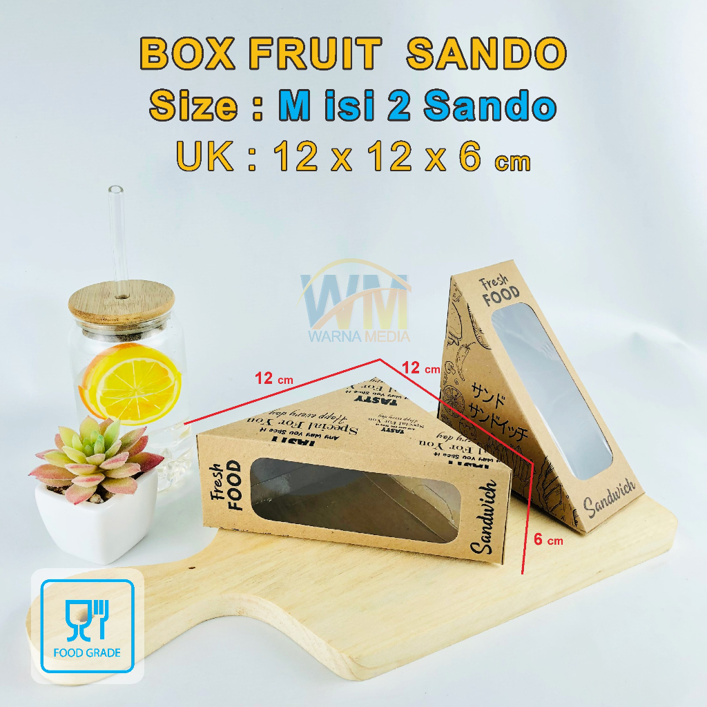 Jual Mika Sandwich Fruit / Mika Sando / Mika Sanwich Buah / Sandwich ...