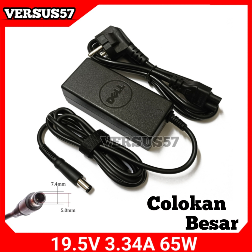 Jual Charger Laptop Dell Vostro 14 3000 3300 3360 Adaptor Dell 19.5V 3.34A 65W | Shopee Indonesia