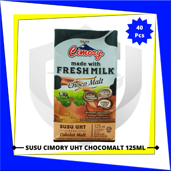Jual Susu Cimory UHT Varian Rasa 125ml x 40 pcs (1 Karton) | Shopee ...