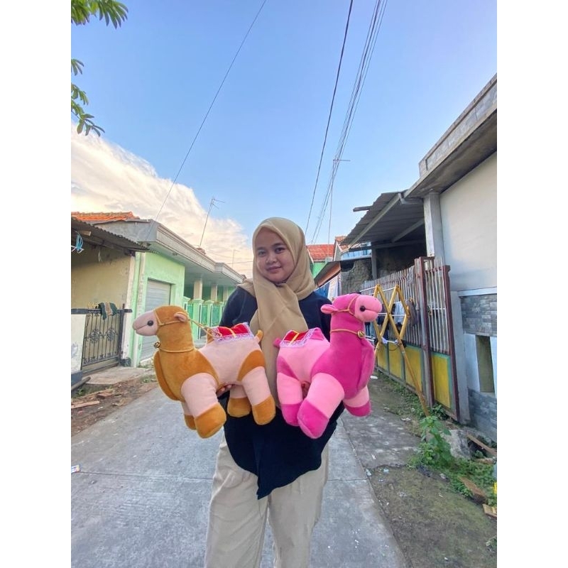Jual Boneka unta berdiri uk.M//boneka unta gurun pasir(free lampu led ...