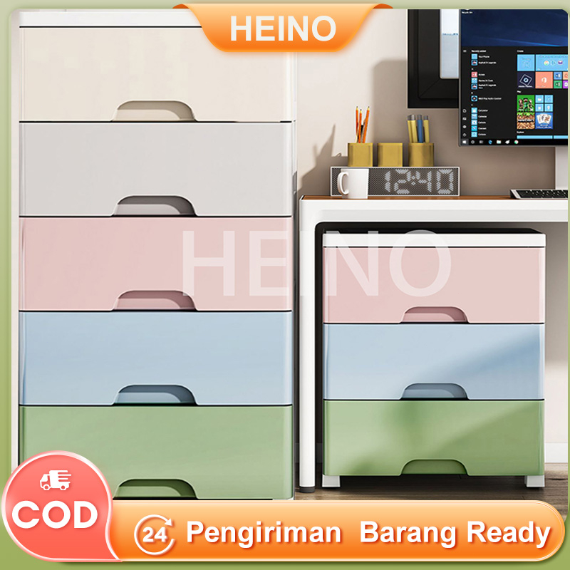 Jual HEINO Kabinet Laci Tidak Terkunci Lemari Laci Plastik Lemari Laci ...