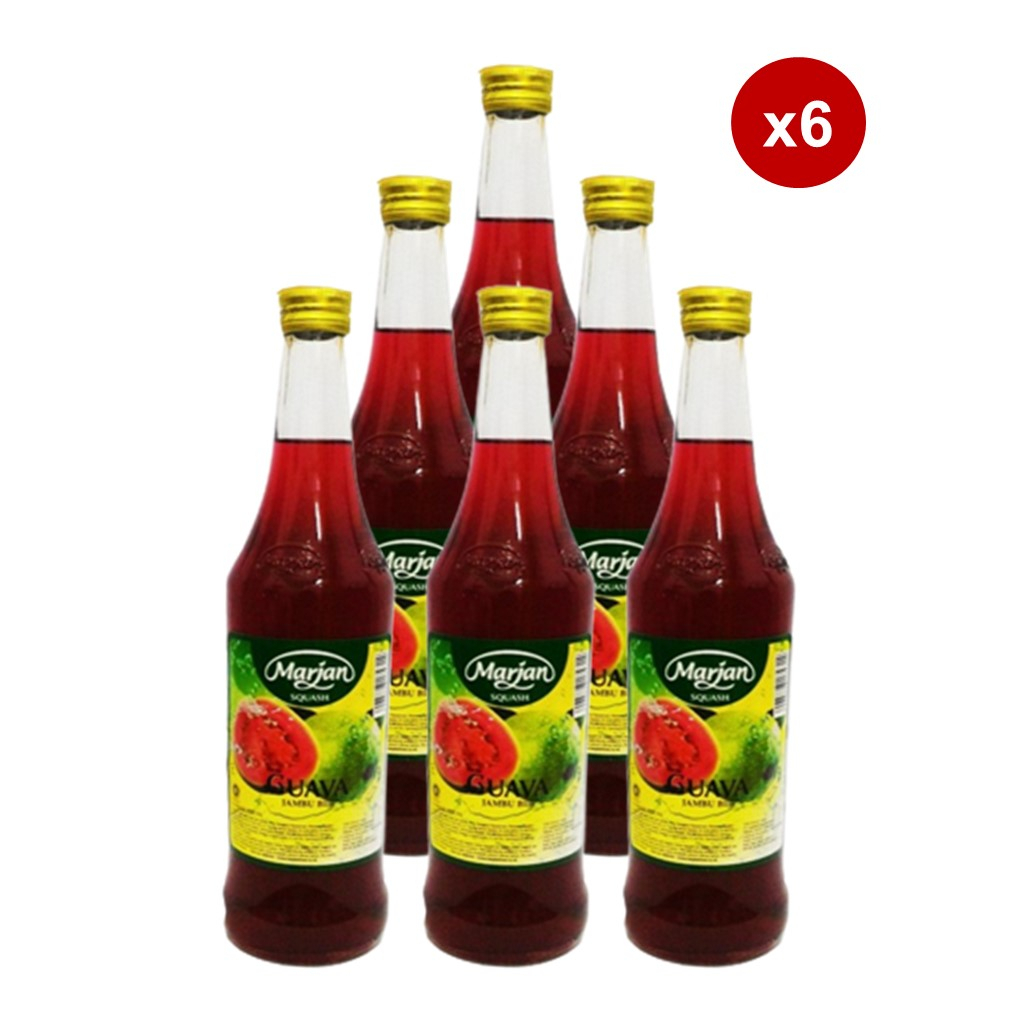 Jual Marjan Boudoin Squash Jambu 450 ml x6 | Shopee Indonesia