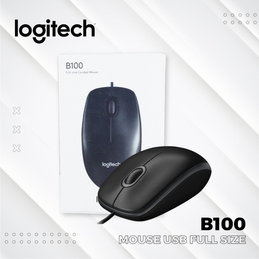 Jual MOUSE LOGITECH B100 | Shopee Indonesia