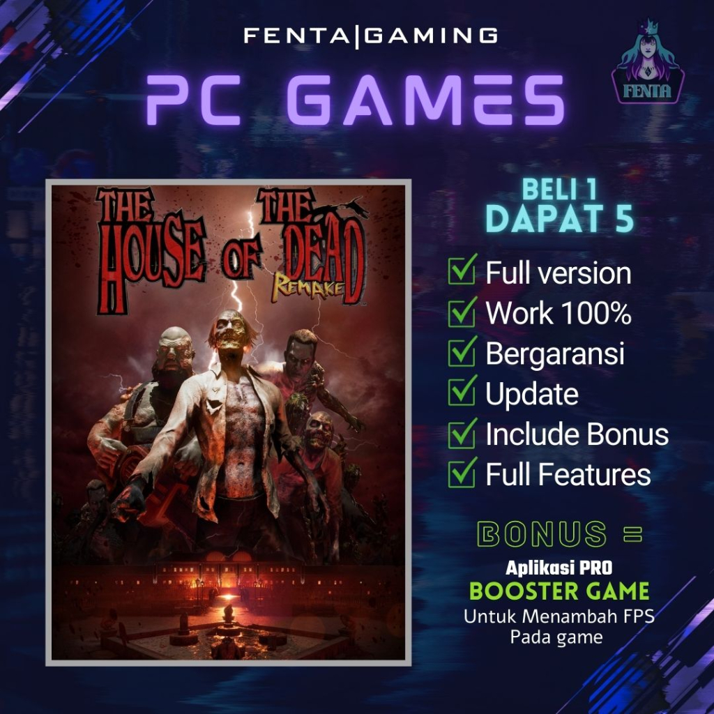 Jual THE HOUSE OF THE DEAD REMAKE - GAME PC - GAME LAPTOP | Shopee ...