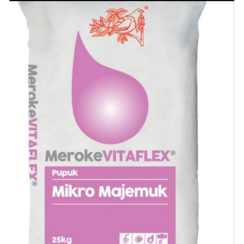 Jual Pupuk Mikro Komplex Meroke Vitaflex kemasan 25 kg | Shopee Indonesia