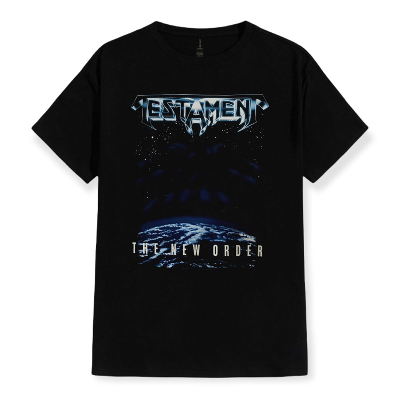 Jual T-SHIRT / KAOS BAND OFFICIAL TESTAMENT - THE NEW ORDER | Shopee ...