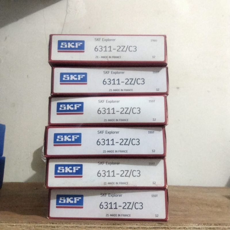 Jual BEARING 6311 2Z / ZZ C3 S K F | Shopee Indonesia