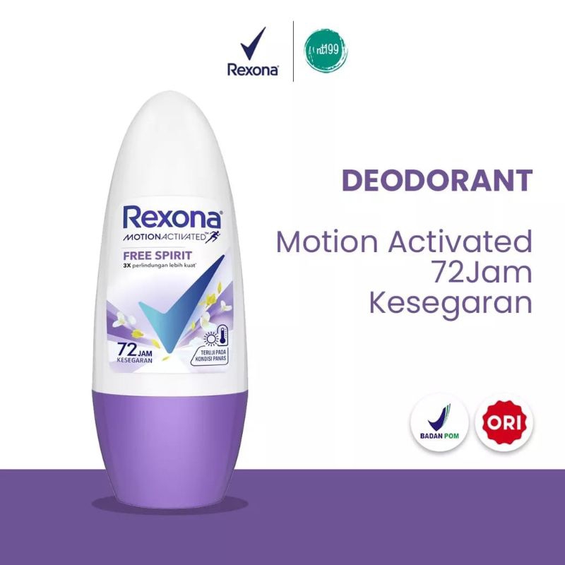 Jual REXONA ROLL ON 45mL kemasan baru | Shopee Indonesia