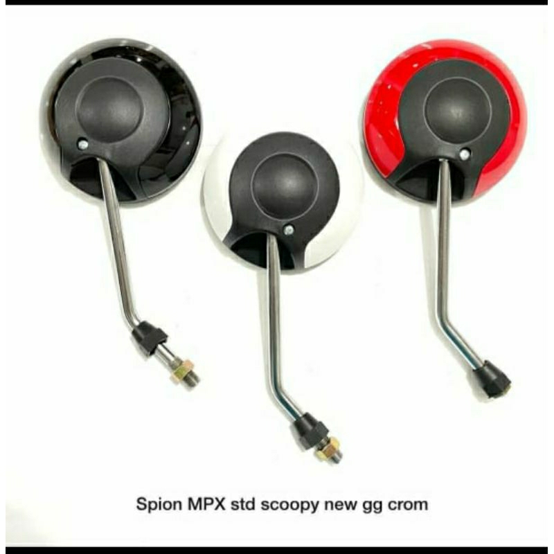 Jual Spion Scoopy New honda Panjang warna merah,htm,putih | Shopee ...