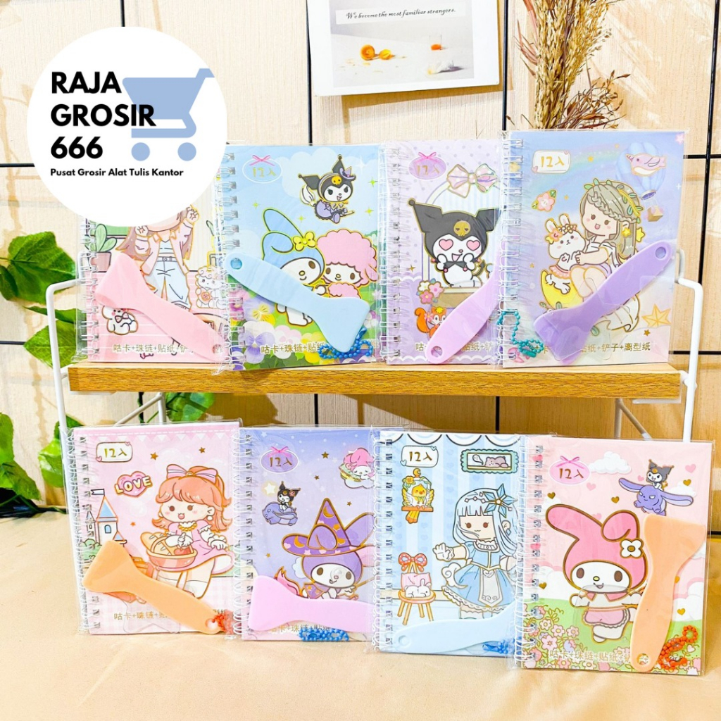 Jual BUKU BINDER STIKER SZ - 149 STICKER BOOK MINI STATIONERY ALAT ...