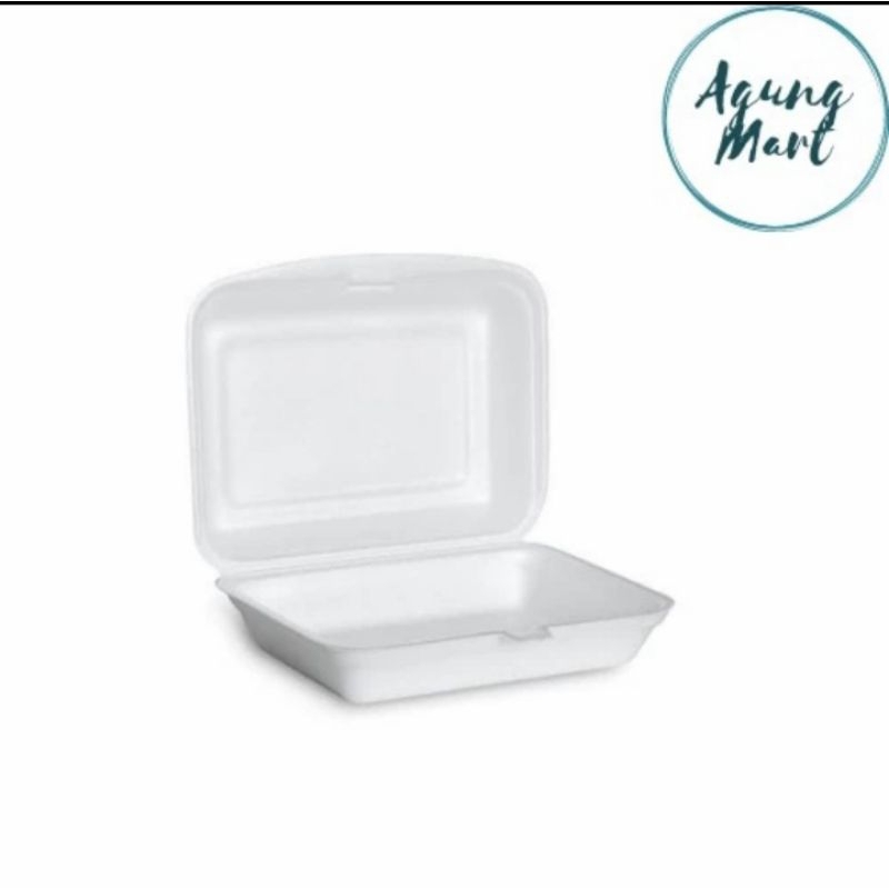 Jual Kotak Styrofoam Kcs 3 Polos isi 10pcs | Shopee Indonesia