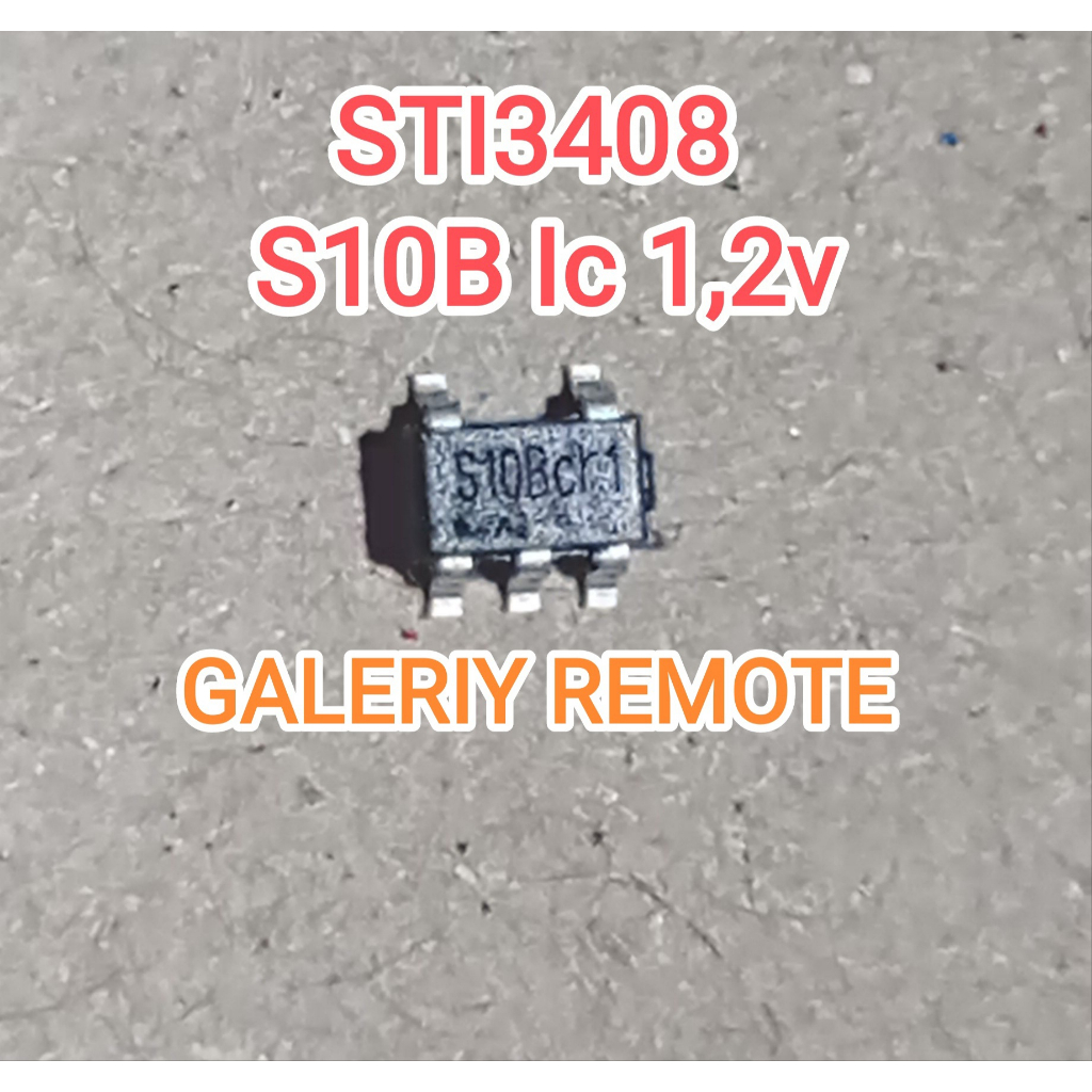 Jual STI 3408 STI3408 ATAU S10B IC 1.2V smd ori | Shopee Indonesia