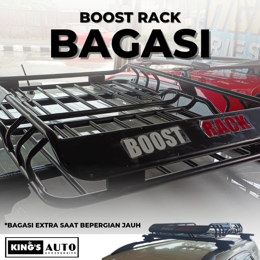 Jual King's - Rack Bagasi Atas Mobil Cross Bar Buzz Rack | Shopee Indonesia