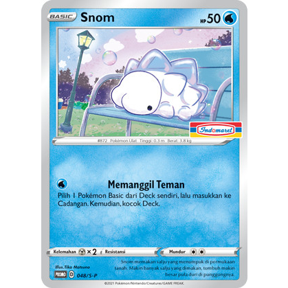 Jual POKEMON TCG INDONESIA SNOM EDISI PROMO INDOMARET | Shopee Indonesia