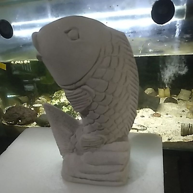 Jual PATUNG IKAN UNTUK AIR MANCUR DAN HIASAN PELENGKAP KOLAM SERTA ...
