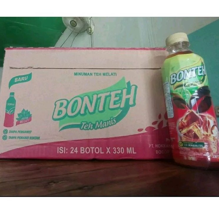 Jual BONTEH TEH BOTOL 12pcs FREE GELAS | Shopee Indonesia