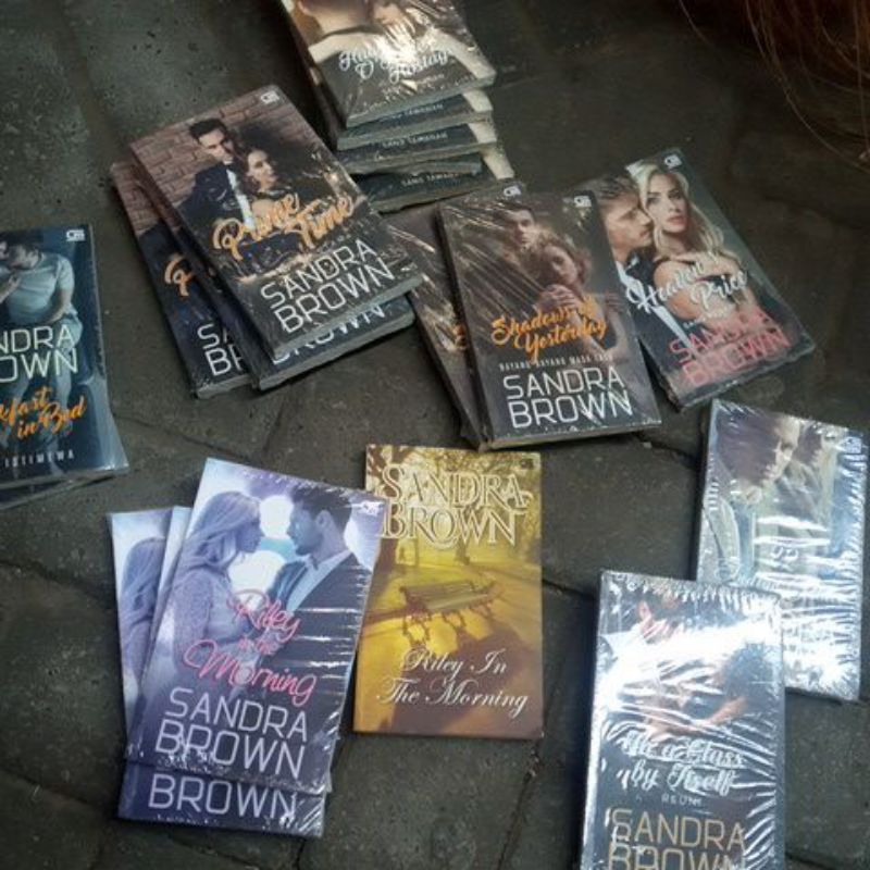 Jual buku novel romantis terjemahan sandra brown original | Shopee ...