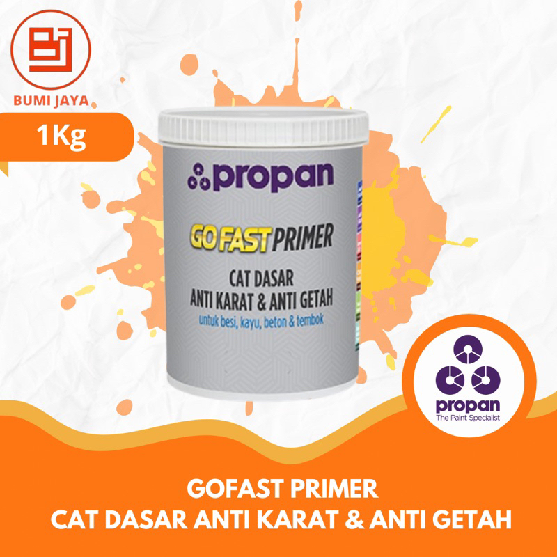 Jual Propan Gofast Primer Cat Dasar Anti Karat & Anti Getah 1kg ...