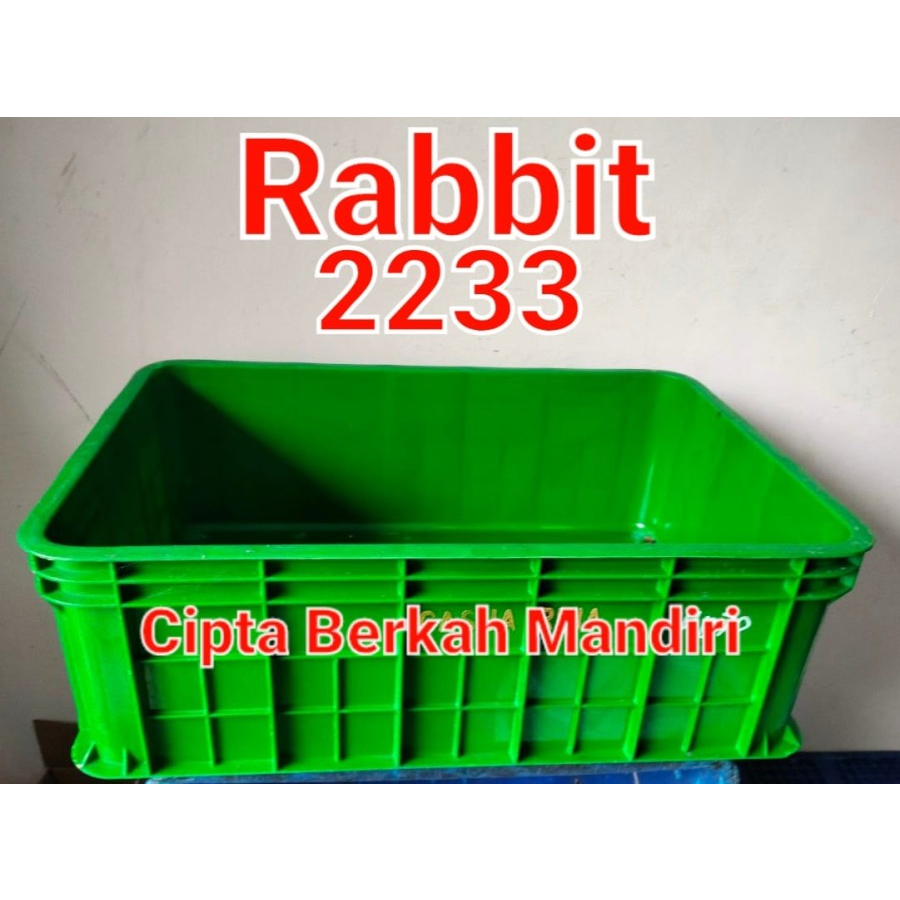 Jual Box Container Rabbit 2233 Bak Plastik Rapat Kontener Bak Magot ...