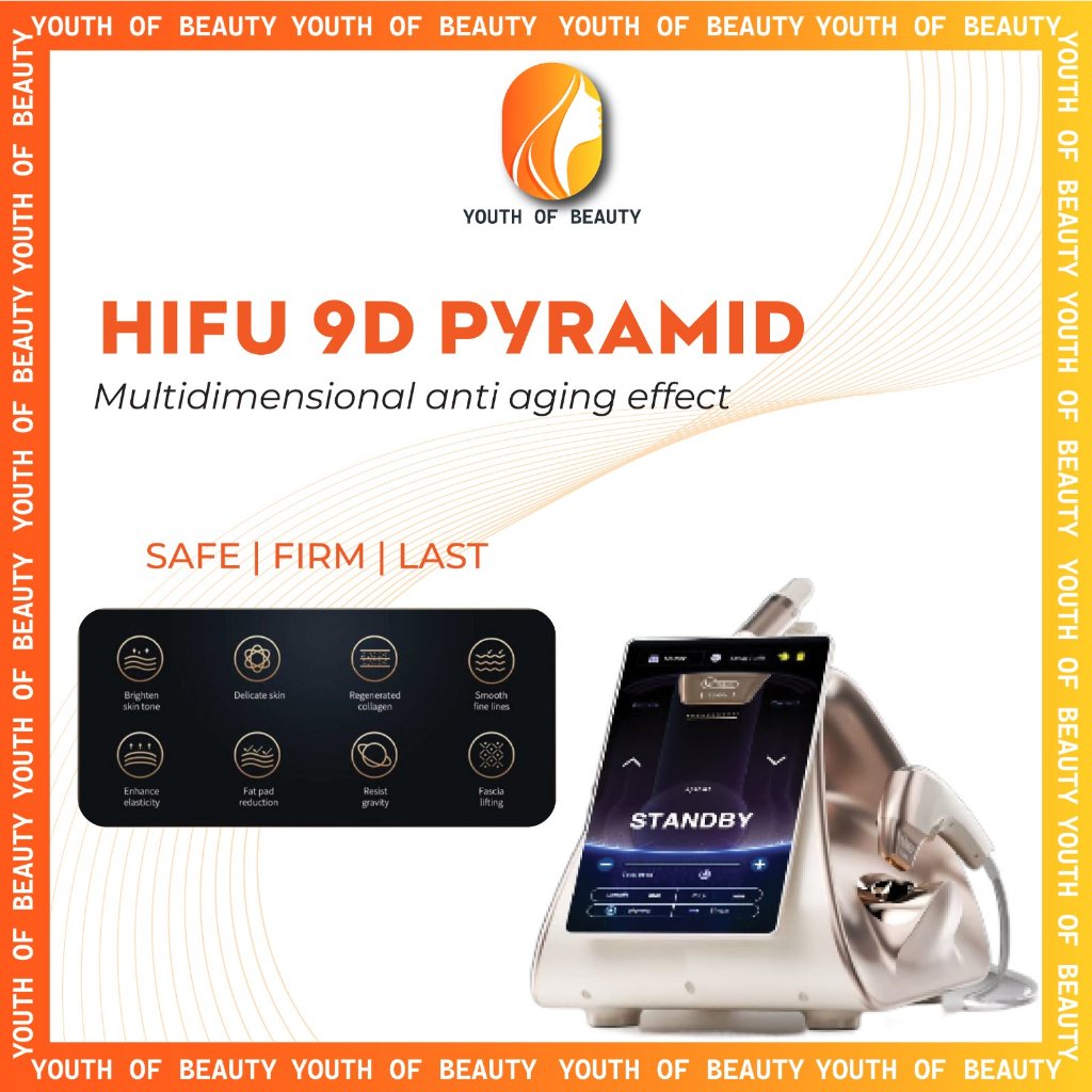 Jual Alat Hifu 9D Portable Pyramid Mengencangkan Tubuh Wajah Micro ...